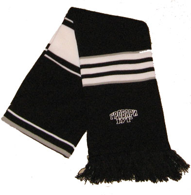 Vuneni šal Grobari jug - model A - Yu Sport Shop